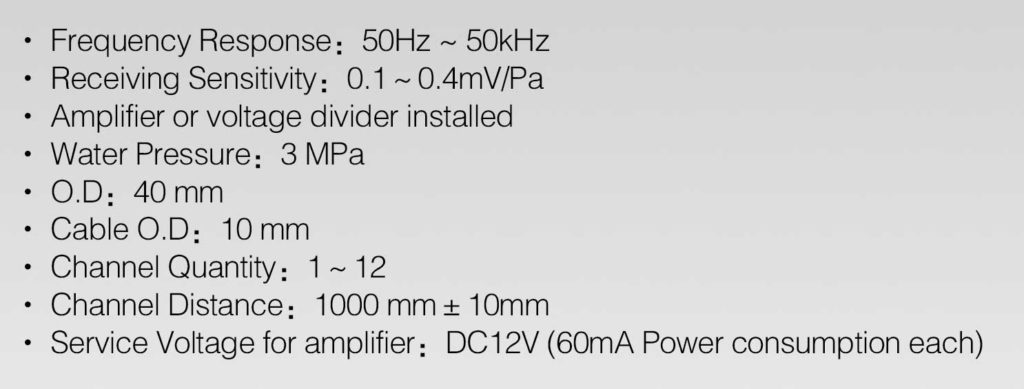 Hydrophone Array | Cable & Supplies, Inc.